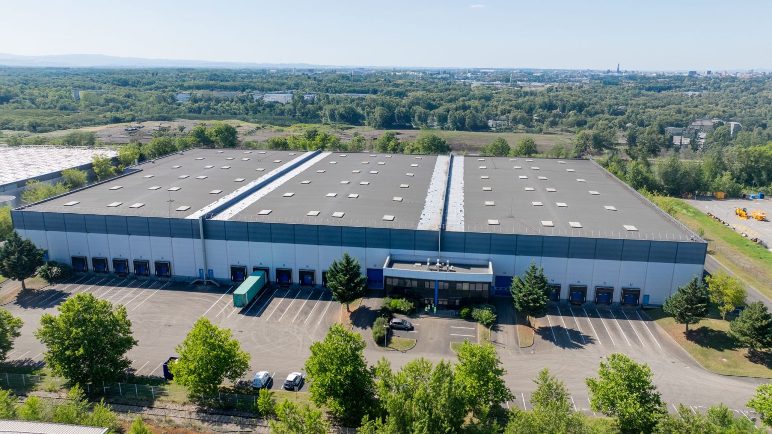 Nouveau site logistique à Strasbourg, rue de Bayonne | Jung logistique